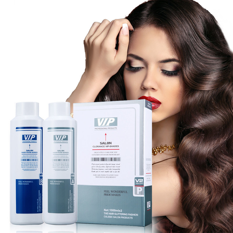 MSDS Hair Waving Lotion Hair Ceramic Perm Fashion Elastic Curly Hair 1L ...